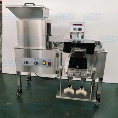 China SED-2BS Semi Automatic Capsule Counting Machine 1000 grains/min 99.5% Accuracy for Tablets Pills for sale