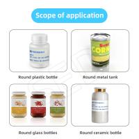 China Automatic Round Bottle Labeling Machine SED-YDT-2 | 50-120 BPM Speed | 220V 0.9KW Industrial Labeler for sale