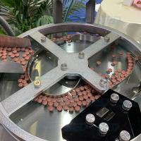 China Semi Automatic Tablet Capsule Counting Machine 99.5% Accuracy 1000 Grains per Min for sale