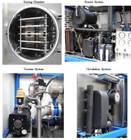 China SED-3DG Touch Screen Commercial Freeze Dryer Machine 103kW 6000x2300x2600mm for Food & Herbal Processing for sale