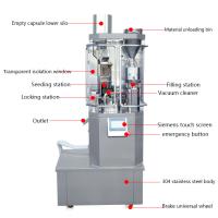 China NJP-400 Automatic Capsule Filling Machine 400 pcs/min Capacity for Powder and Pellets for sale
