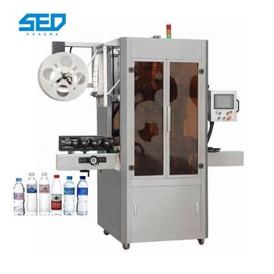 China 1.5KW 100-150BPM Flat Labeling Machine for Round Bottles Stainless Steel for sale