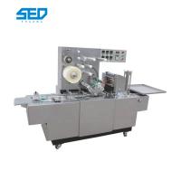 China Three Dimensional Transparent Film Packaging Machine 40-80 PPM 200x120x60mm for sale