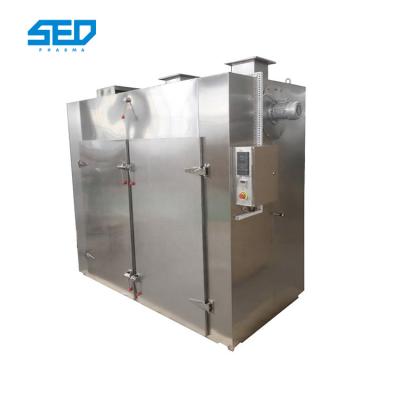 China Industrial Spice Drying Machine 0.45kW 24 Pans 25kg Capacity for Food and Pharmaceutical Processing for sale