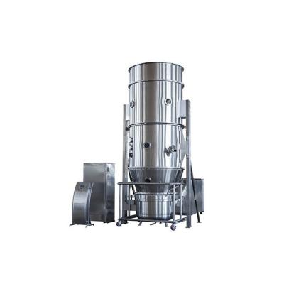 China 22kw 750mm H2O 670L Fluid Bed Dryer Granulator with 100-240kg Capacity for Pharmaceutical and Food Processing for sale
