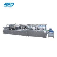 China PLC 1.5KW Automatic Small Ampoule Blister Packing Machine 80 boxes per minute for sale