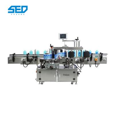 China Benchtop Auto Label Machine Two Sided Adhesive Sticker 30-115mm Diameter 220V for sale