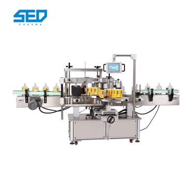 China Two Sided Automatic Bottle Labeling Machine 30-115mm Diameter 220V for sale