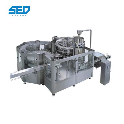 China Mineral Water Filling Machine 40-60 BPM 5L 10L Washing Capping Labeling Line for sale