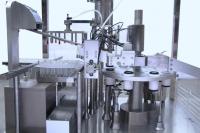 China Full Automatic Vacuum Pre Filled Syringe Filling Machine 0.1-3ml 15-35 Pc/Min for sale