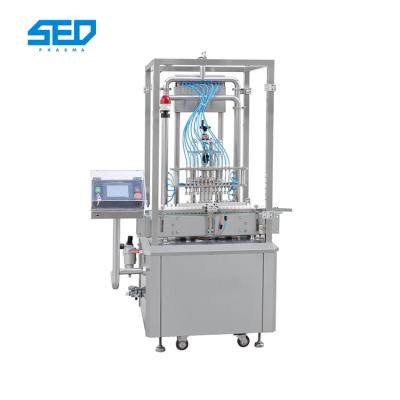 China Stainless Steel PET Bottle GPM 2ml Eye Drop Filling and Capping Machine 40-120 BPM with 0.75kW Power for sale