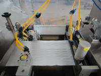 China Automatic Double Aluminum Strip Packing Machine 30-60 times/min with 0.75kW Power and CE Certification for sale