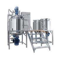 China SED-150RZ 150L Vacuum Emulsifying Mixer with 0-3500r/min High Shear Homogenizer for Industrial Applications for sale