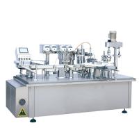 China Vacuum Small Bottle 500ml 1.2kw Liquid Filling Machine for sale