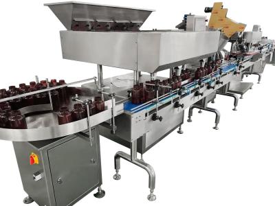 China Fully Automatic 32-Channel Tablet Capsule Counting Machine 70-90 Bottles per Minute for sale