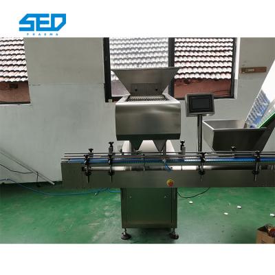 China Pharmaceutical Grade Capsule Pill Candy Counting Machine 90bpm 0.8kw for sale