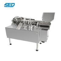 China Pharmaceutical Glass Ampoule Filling and Sealing Machine 0.7kw 4 Nozzles 6000-8000 Ampoules per Hour for sale