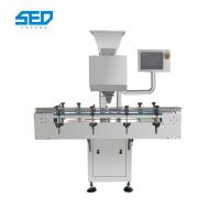 China SED-8S Stainless Steel Industrial Automatic Pill Counter Machine - 15 Bottles/Min Capacity, 24L Hopper for sale