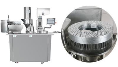 China Semi-automatic Capsule Filling Machine 200 Capsules/Min Stainless Steel for sale