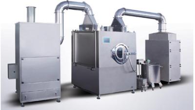 China High Efficiency Automatic Tablet Film Coating Machine BG Series 600kg Capacity for sale