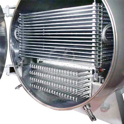 China Industrial Vacuum Freeze Dry Machine 30-200 sqm Heating Area Continuous Belt Dryer for sale