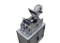 China Semi Automatic Bottle Label Applicator for Round Bottles 12-120mm High Precision for sale