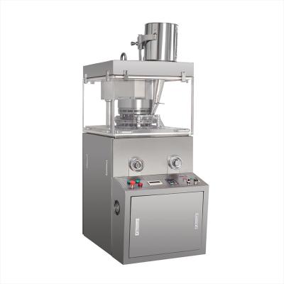 China Single Press Automatic Rotation Tablet Press Machine 9 Die 60kN Max Pressure for sale
