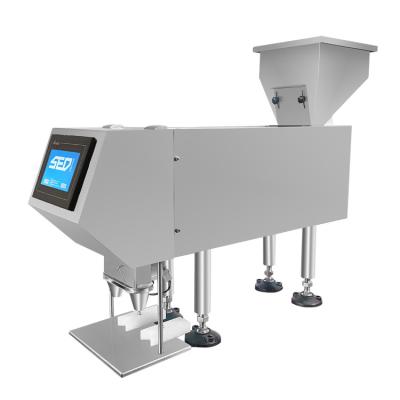 China Semi Auto Capsule Counting Machine SED-6BS 15L Hopper 10-30 Bottles per Min for sale
