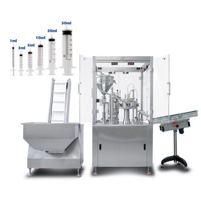 China Automatic Syringe Filling and Capping Machine 0.5-80ml 1800-2400 p/h for sale