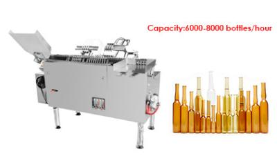 China Glass Ampoule Filling Machine 4 Station Stepping System Nitrogen Filling Sealing for sale