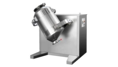 China Multi Directional Mixing Machine 100L Frequency Conversion Brake Motor Industrial Blender for sale