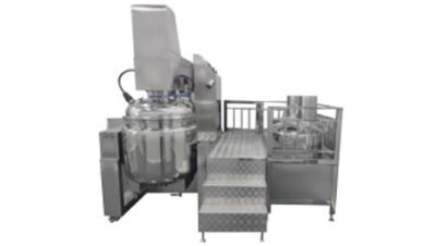 China SED-200RZ-A 200L Vacuum Emulsification Machine with Separate Phase Pots and Electrical Control System for sale