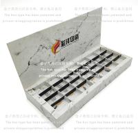 China 56 Hole Slots Rigid Gift Box Chocolate Candy Cookie Custom Gift Packaging Box for sale