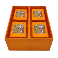 China Empty Cardboard Rigid Presentation Boxes Luxury Paper Tea Packaging Box for sale