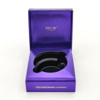 China Elegant Cosmetic Packaging Box Rigid Paper Flip Top Gift Box For Skincare Face Cream for sale