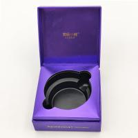 China Elegant Cosmetic Packaging Box Rigid Paper Flip Top Gift Box For Skincare Face Cream for sale