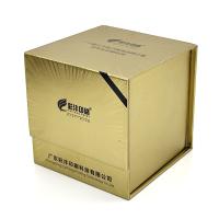 China Free sample custom special design shape packaging makeup gift box luxury rigid cardboard perfume skincare flip paper box for sale
