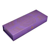 China Luxury Rigid Cosmetic Packaging Box Magnetic Flip Top Gift Box For Essential Oil Bottle for sale