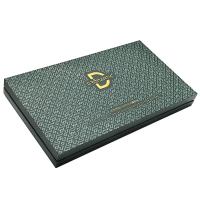 China Custom embossing and hot stamping box and lid cosmetic gift pacakging paper box with 30 slots trays for sale