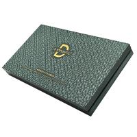 China Custom embossing and hot stamping box and lid cosmetic gift pacakging paper box with 30 slots trays for sale