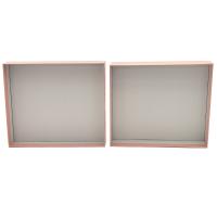 China Customized cosmetics and clothing paper box Luxury pink two-piece large packaging paper box for sale
