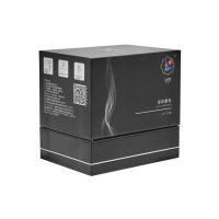 China Custom color printing essential oil 2 pieces paper packaging gift box with paperboard dividers for skincare serum bag for sale