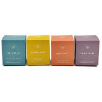 China Wholesale custom small jars aromatherapy scented candle gift paper packaging box for candle for sale