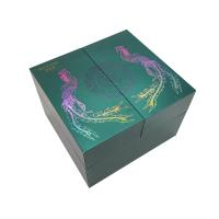 China Double Door Paperboard Cosmetic Packaging Box Perfume Glass Bottle Packaging Box for sale