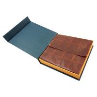 China Custom Rigid Cardboard Chocolate Packaging Box With Divider And Greaseproof Paper for sale