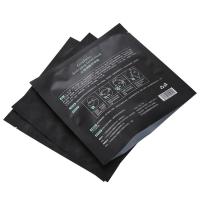 China Frosted Matte Facial Mask Packaging Bag Composite Aluminum Plating Bag With Zipper for sale