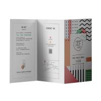 China Glossy Lamination Custom Brochure Printing Coated Recycled Paper Brochure Printing for sale