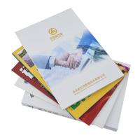 China Glossy Lamination Custom Brochure Printing Coated Recycled Paper Brochure Printing for sale