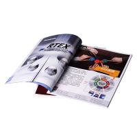 China Glossy Lamination Custom Brochure Printing Coated Recycled Paper Brochure Printing for sale