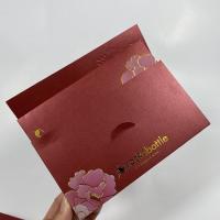 China 350g Paper Paperboard Custom Red Packet Handmade Red Envelope For Gift Presentation for sale